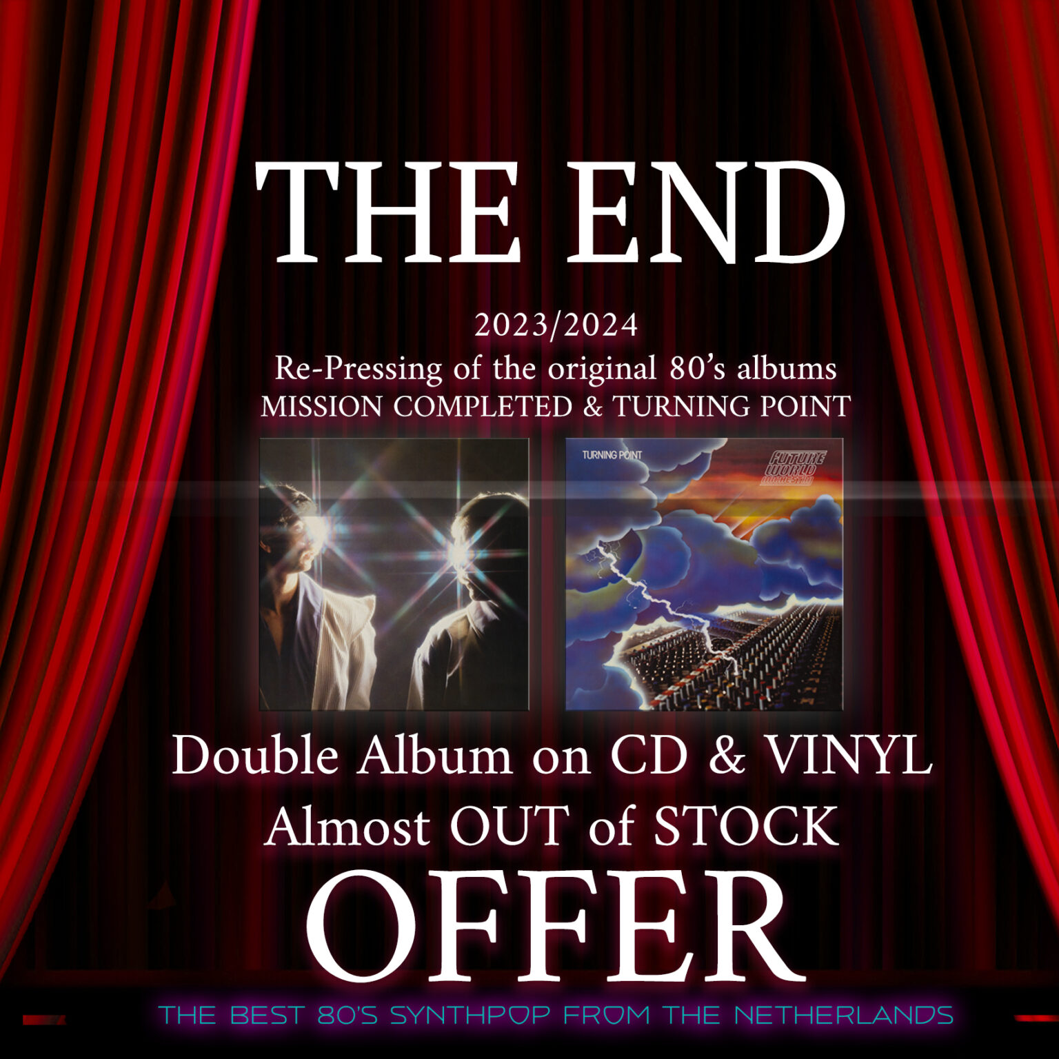 Almost out of stock offer - FUTUREWORLD ORCHESTRA - Inspiring Synth-Pop ...